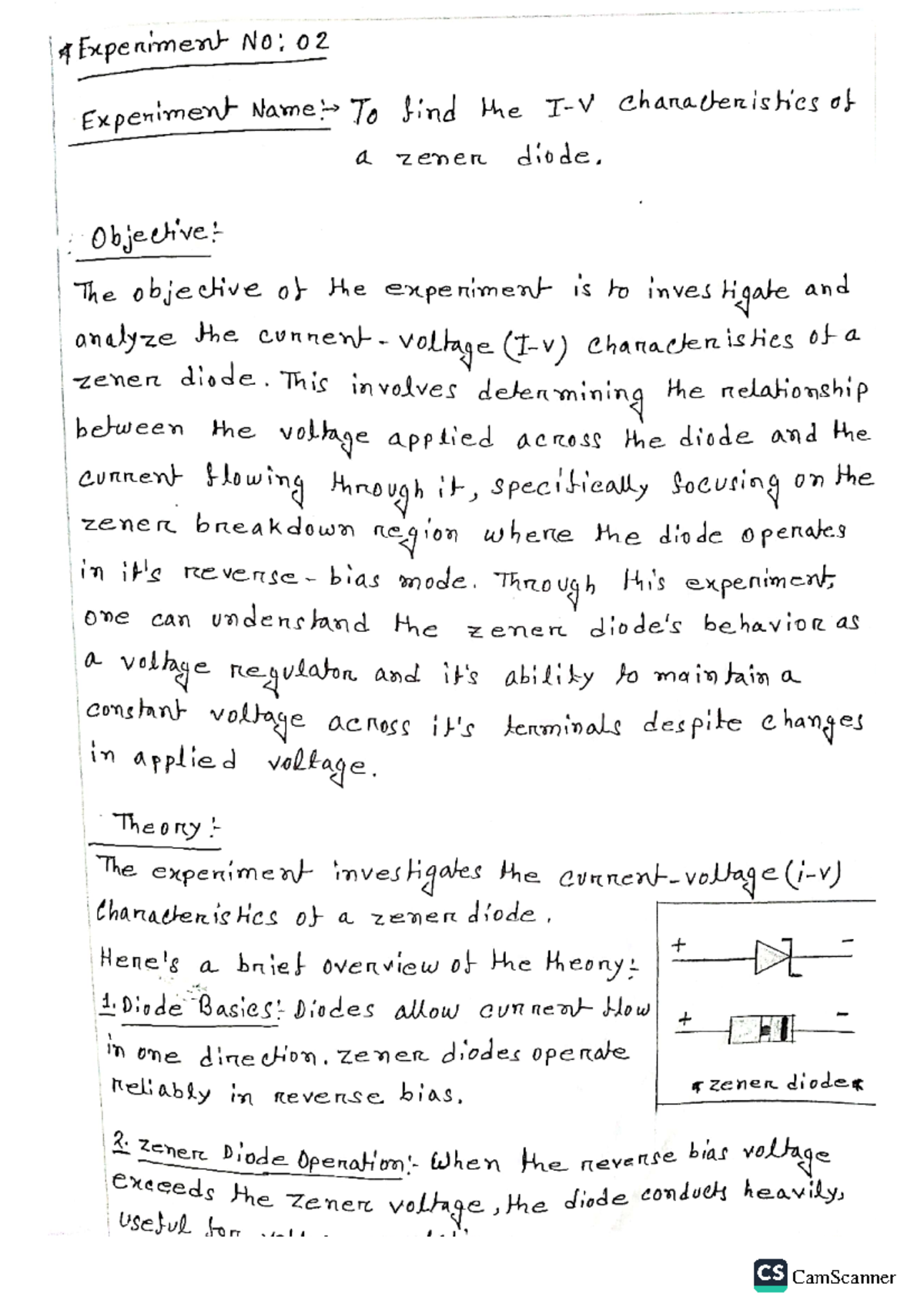 Experiment 2 - Basic electronics engineering - Studocu