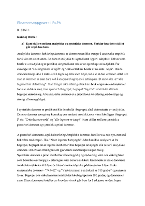 Exphil kap 1 - tenk selv - Exphil – tenk selv 1. Hva vil det si å tenke selv? 2. Hvordan tenker ...