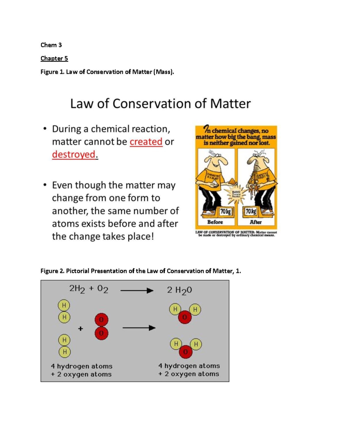 6 7 Chem 3 Chapters 6 and 7-1 - Chem 3 Chapter 5 Figure 1. Law of ...