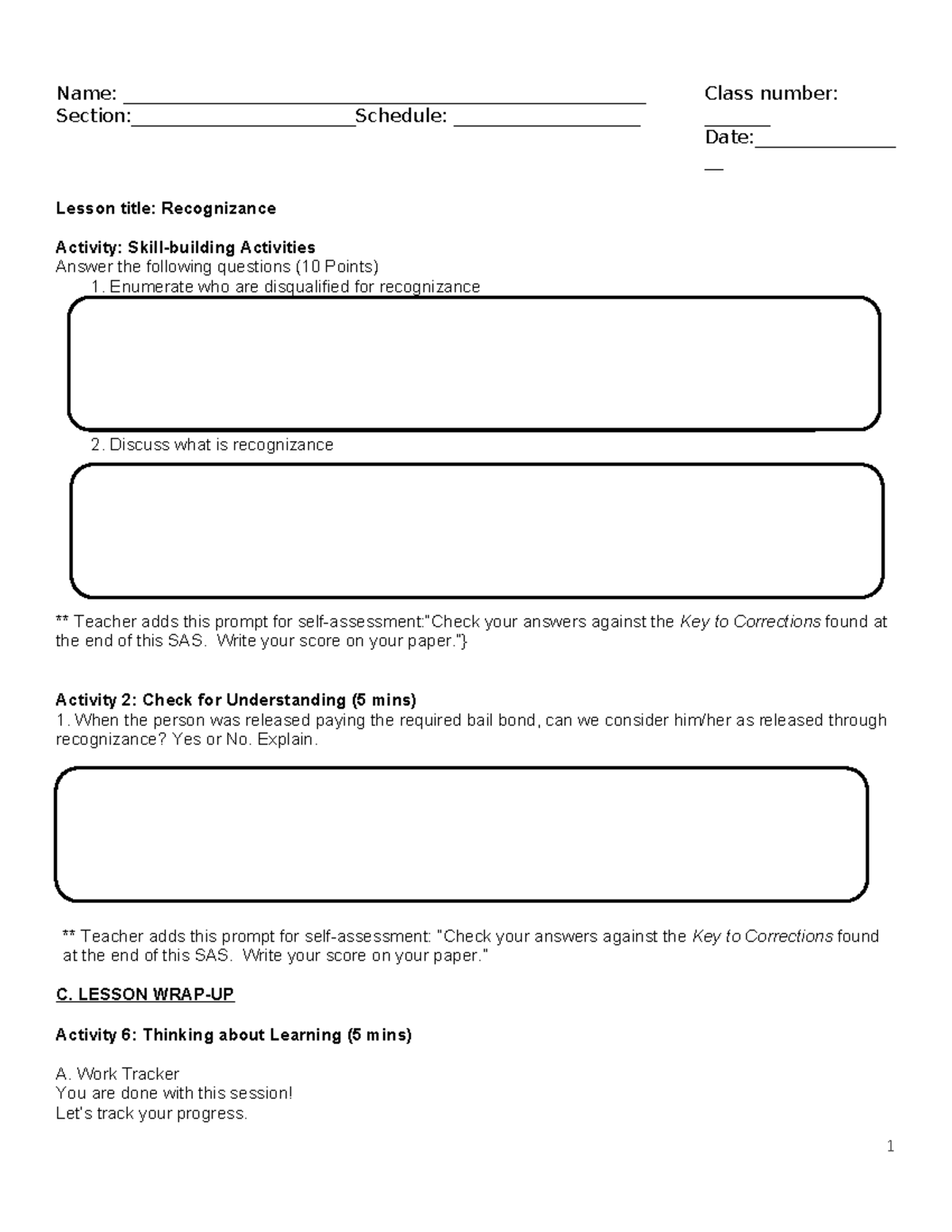 Taking notes helps you to concentrate and listen effectively. Selecting ...