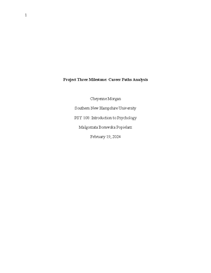 Cheyenne Morgan SCS 200 Applied Social Sciences - Module Three Question ...