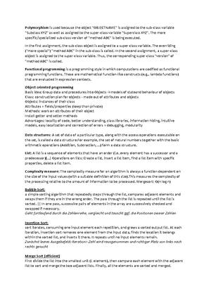 Informatics Notes WS20 - Informatics Notes Database Management System ...