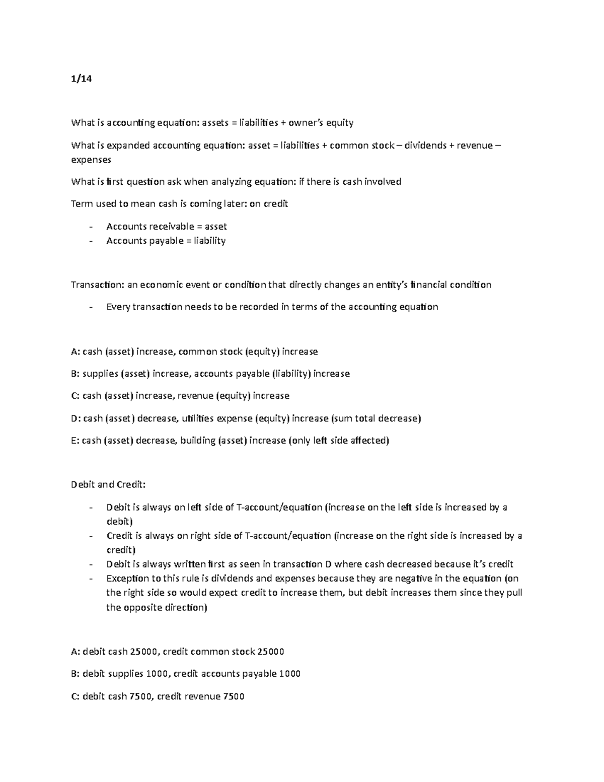 Chapter 2 Notes - Professor Erin Anderson - Exam 1 - 1/ What is ...