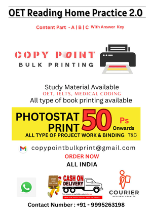 PART B C - Oet reading - OETMATERIALS For OET 2,0 Preparation to Get ...