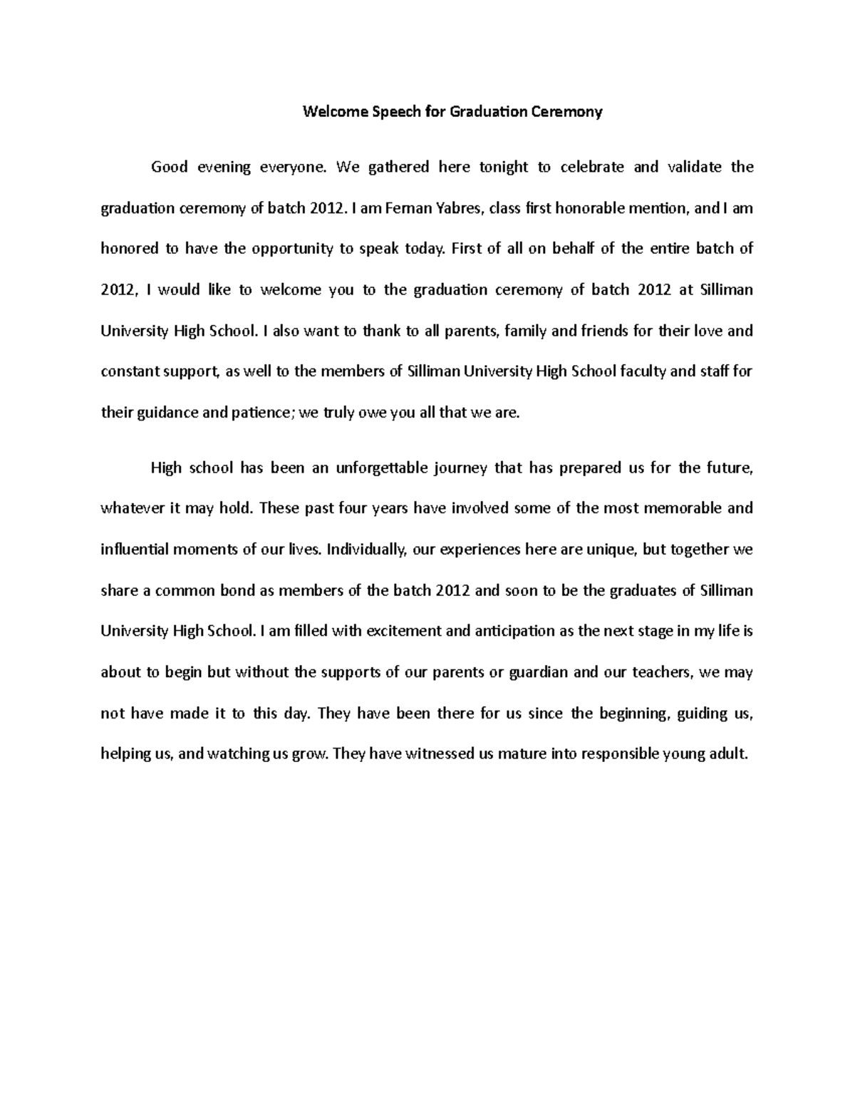 80952093 Welcome Speech For Graduation Ceremony Welcome Speech For 80952093-welcome-speech-for-graduation-ceremony-welcome-speech-for