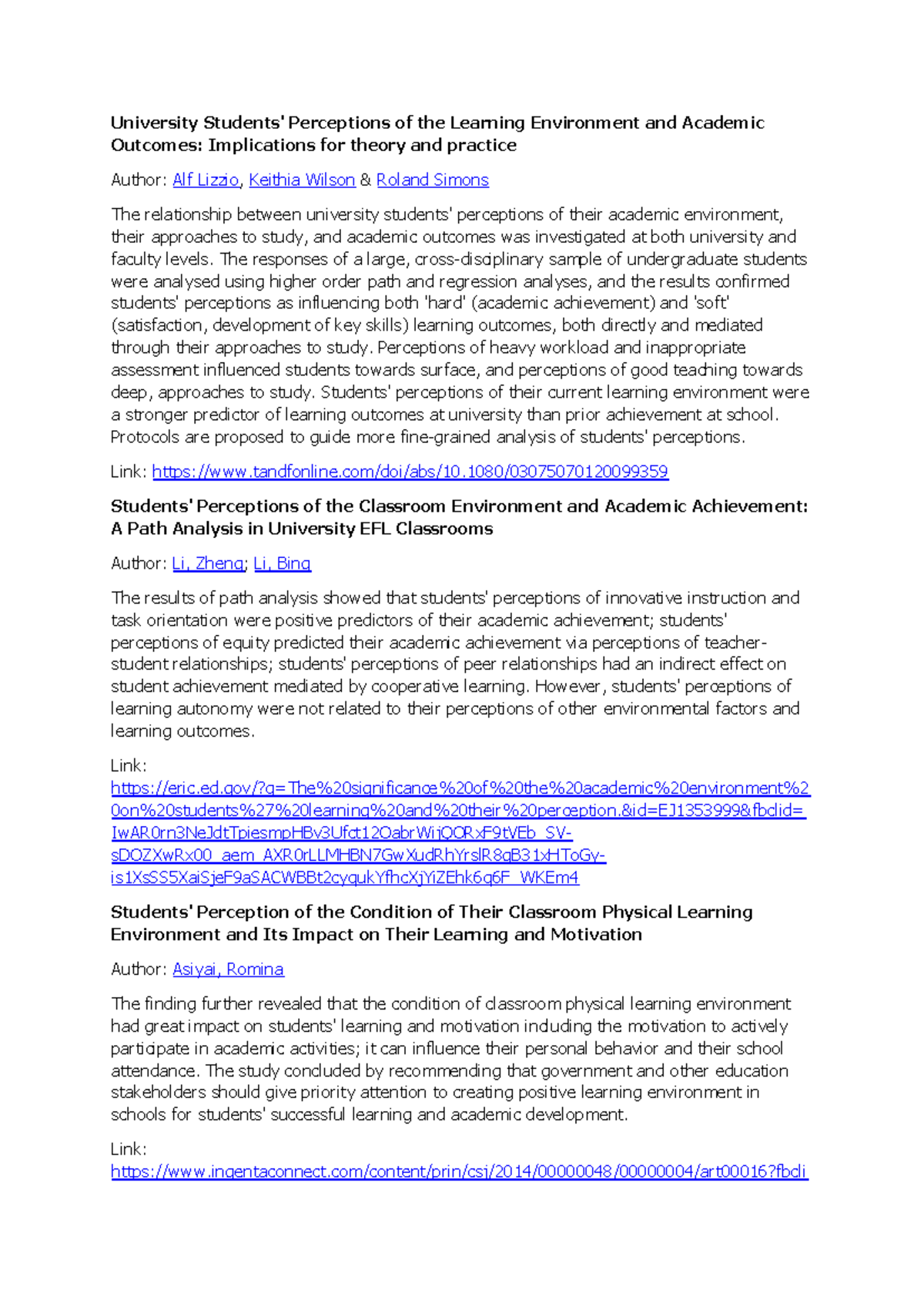 RRL - Summary BACHELOR OF SCIENCE IN HUMAN RESOURCES MANAGEMENT ...