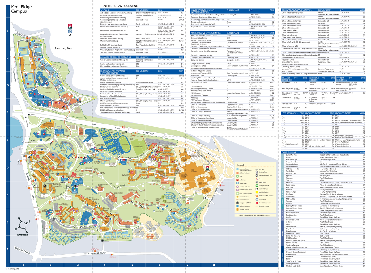Campus map full version - ####### A ####### B ####### C ####### D ...