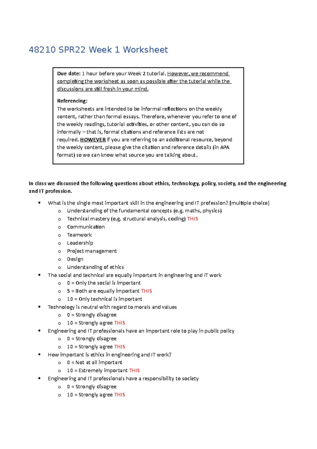 48210 SPR22 - Week 1 Worksheet-2 - 48210 SPR22 Week 1 Worksheet In ...