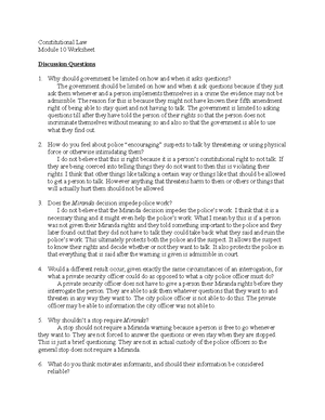 Module 2Worksheet word1 - Constitutional Law Chapter 2 Review Questions ...