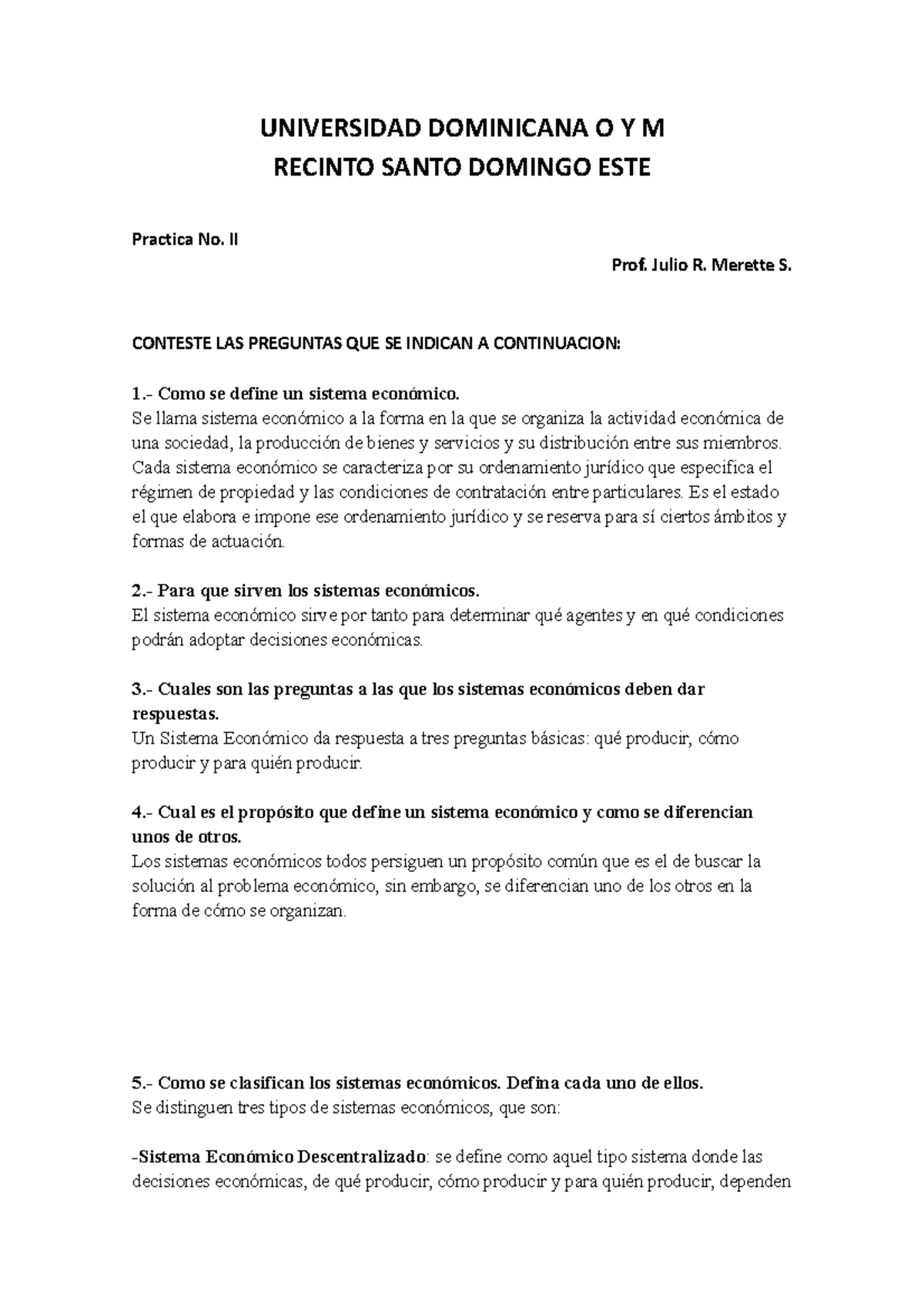 Formulario De Carrera Diario Dominic Salerno