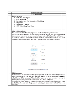 OS Course objectives and outcomes - 19ECS204: OPERATING SYSTEMS Course ...