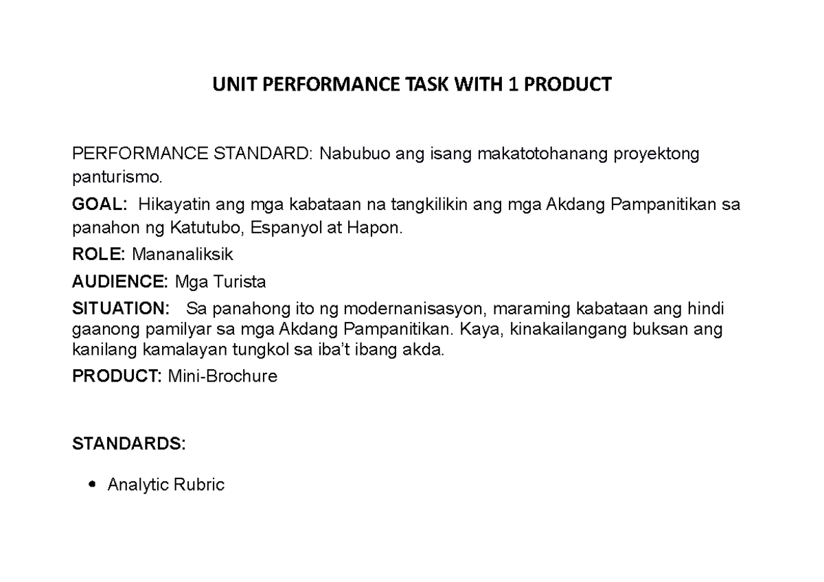Group 8 Unit Performance Task Grasps - UNIT PERFORMANCE TASK WITH 1 ... Group 8 Unit Performance Task Grasps - UNIT PERFORMANCE TASK WITH 1 ...