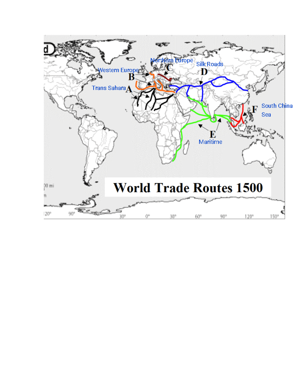 Kami Export - Chloe Roberts - WHII.2 World Trade Routes Map 1500 C.E ...