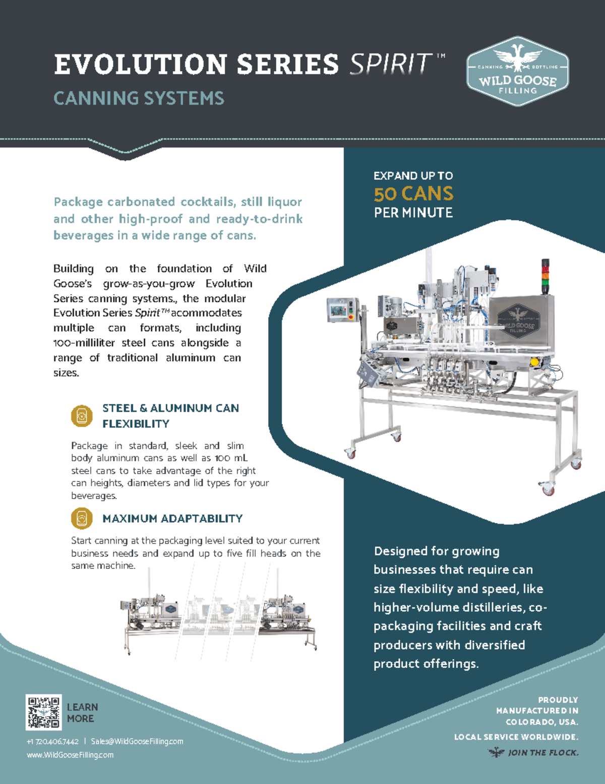 WGF-Spec-Sheet Evolution-Series-Spirit Digital - EVOLUTION SERIES ...