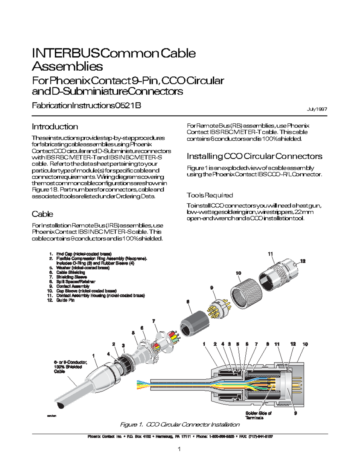 Interbus Cabling - The goal of this course is to teach the students how ...