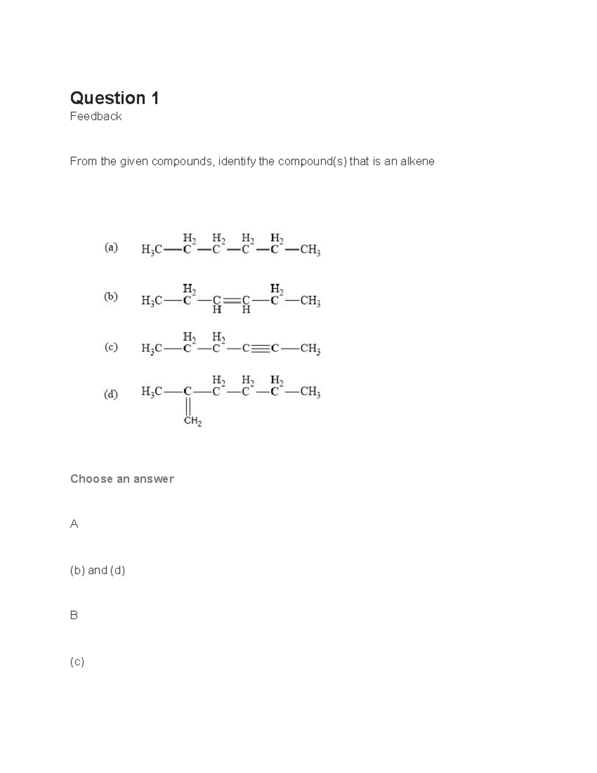 Organic chem 7 - Practice quiz over questions on important vocab ...