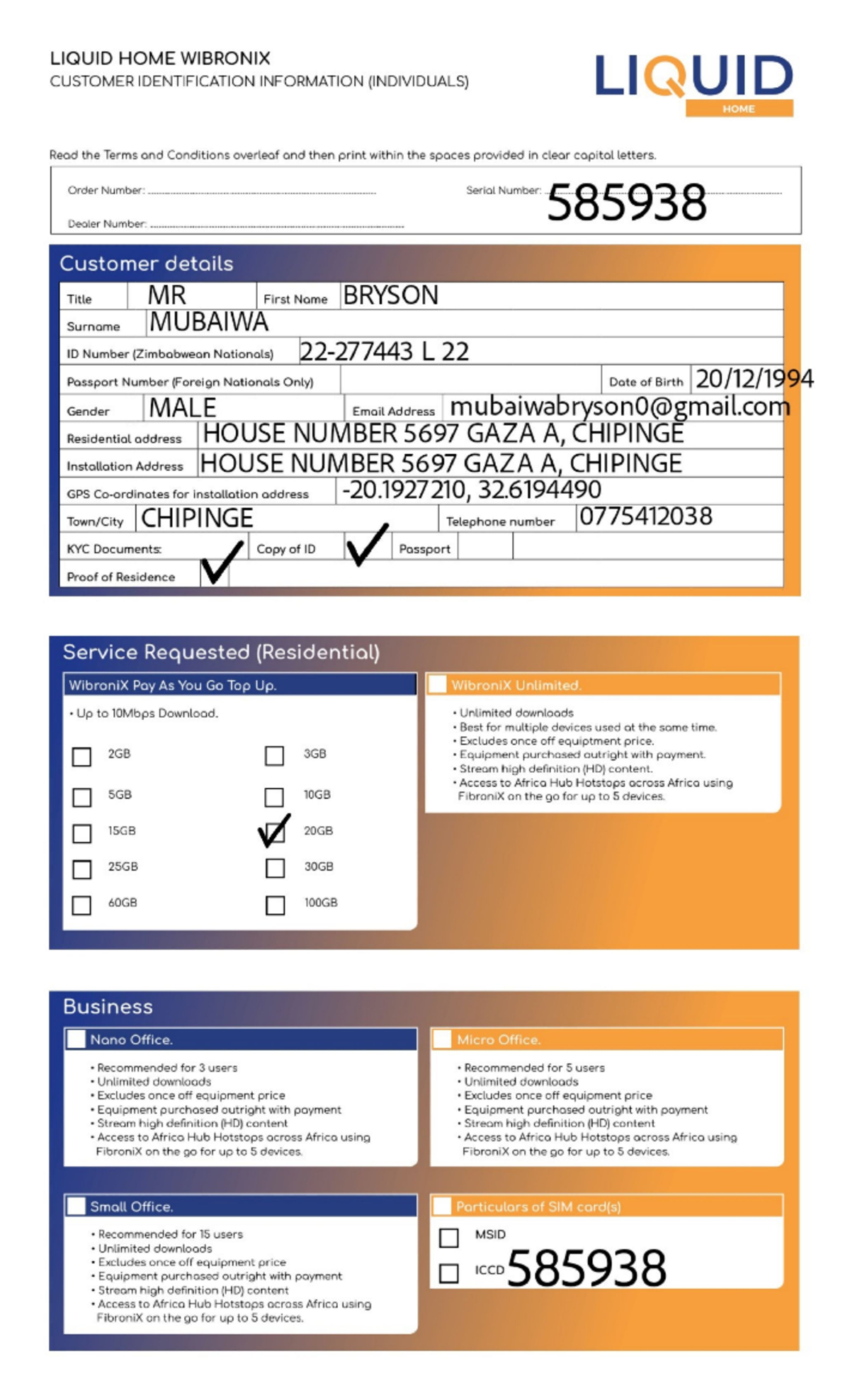 Bryson Mubaiwa SO Form - Civil Litigation - Studocu