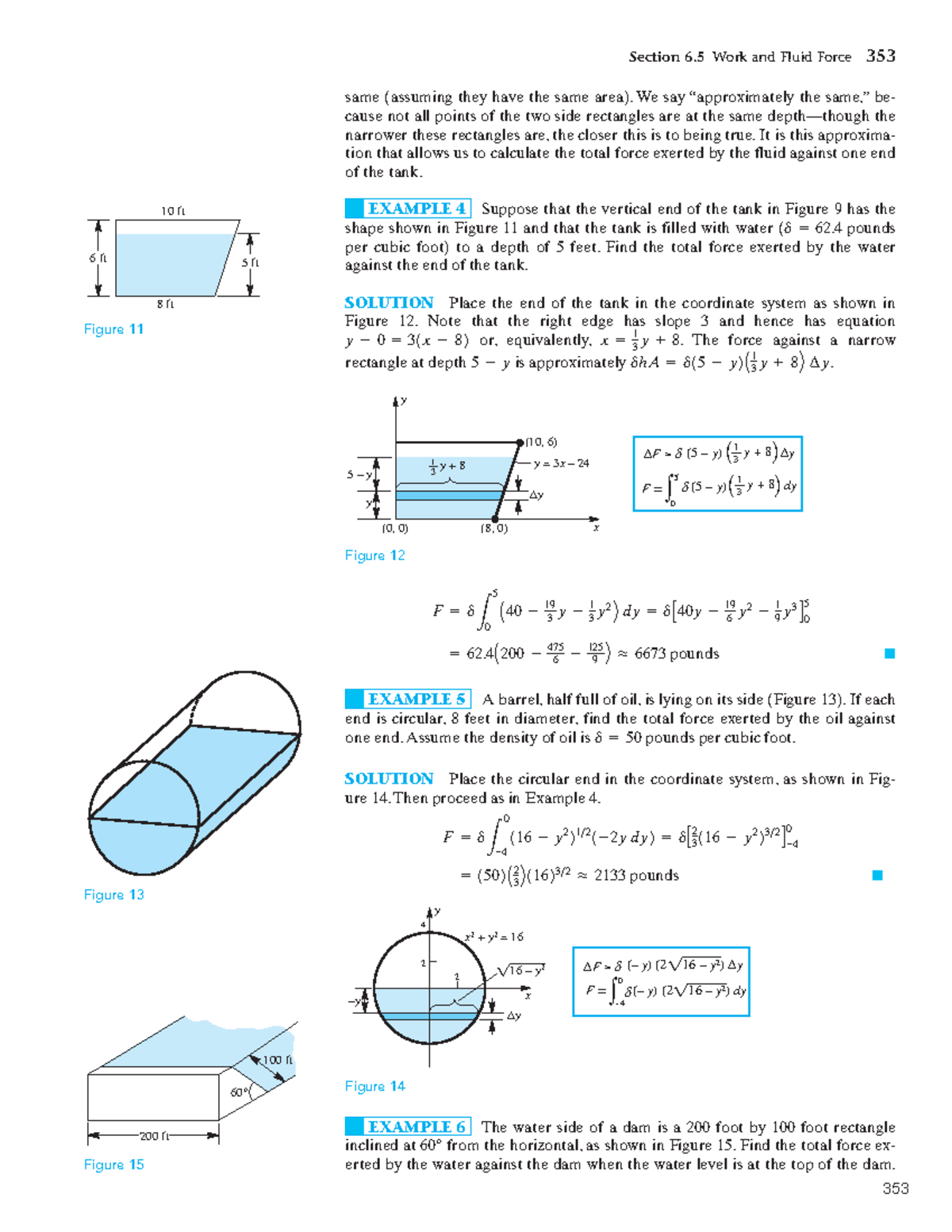 Applications of Integral (Calculus)-7 - Section 6 Work and Fluid Force ...