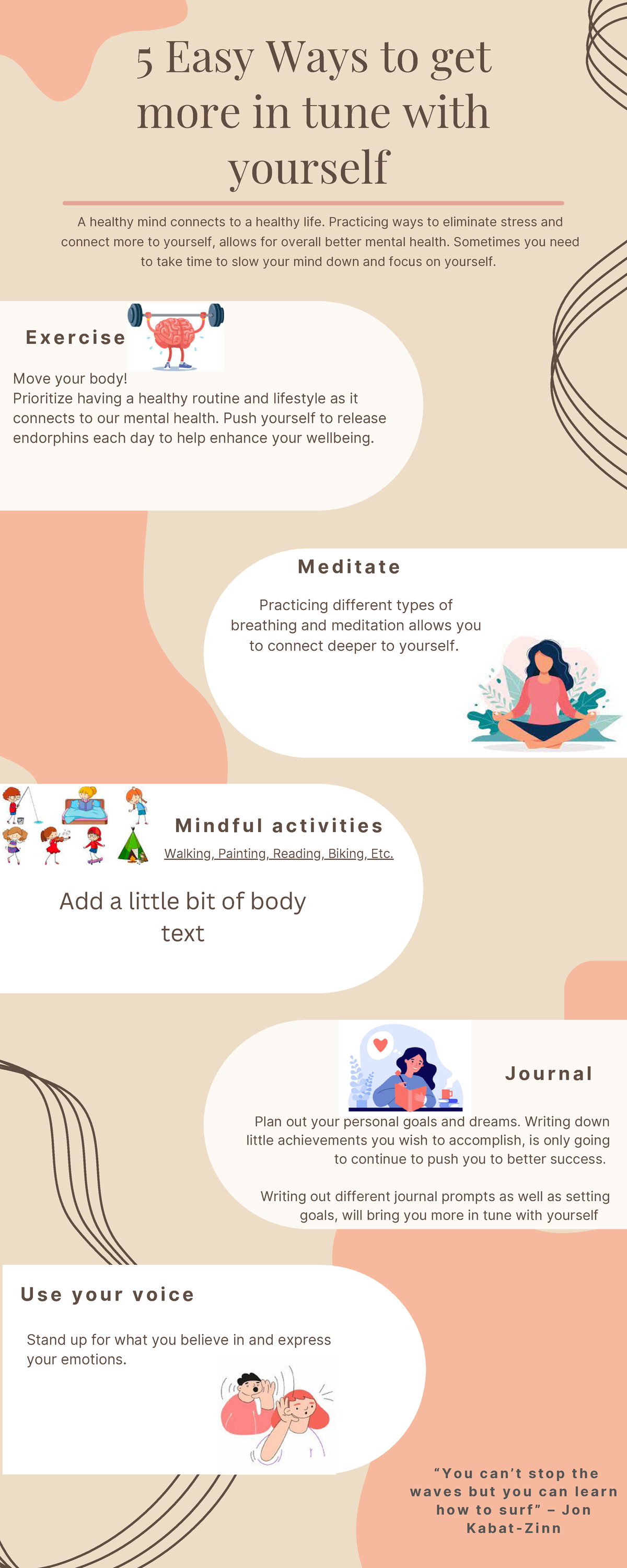 Infographic (1) - The draft below shows an outline of my project and ...