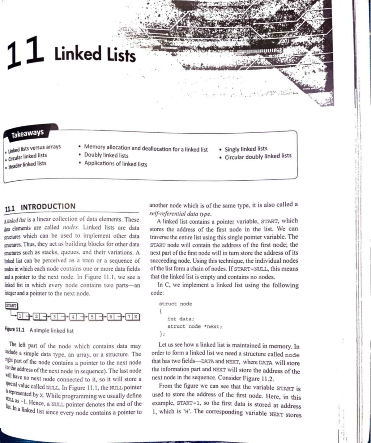 basics to advance in linked lists in programming language - 11 Linked Lists Takeaways Linked ...