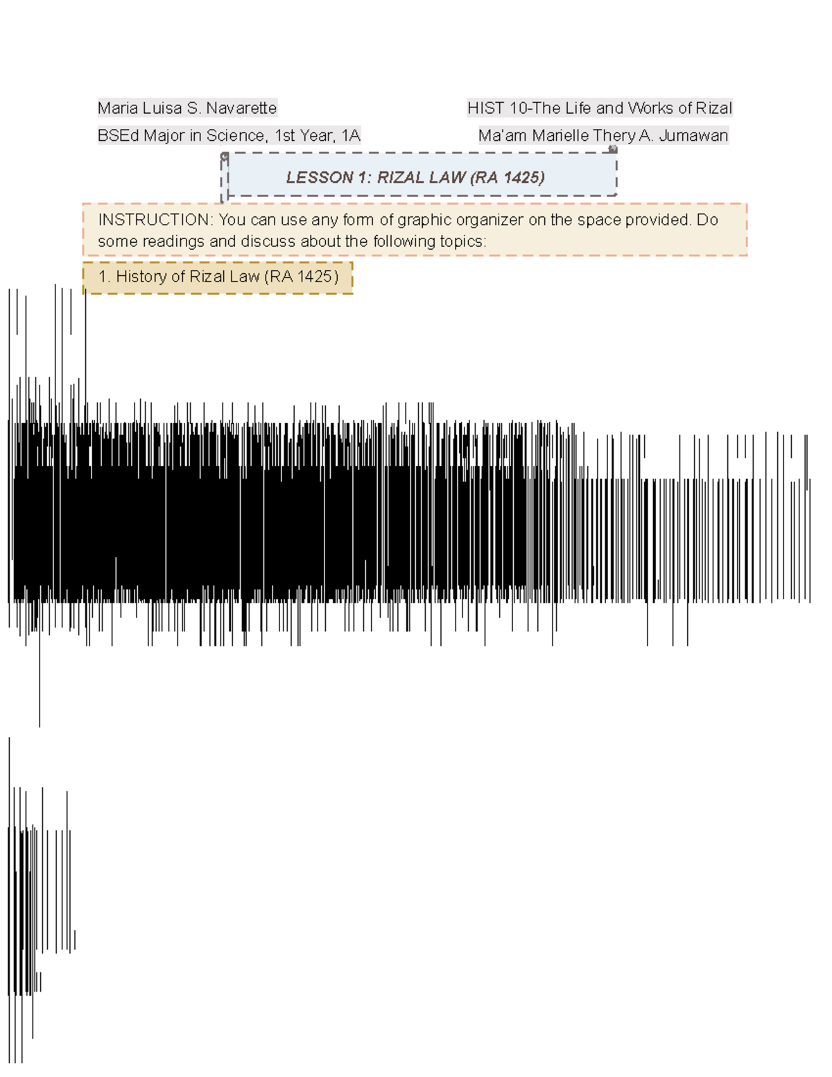 1 Navarette HIST 10 Activity 1, Exercises 1 AND 2 - H i s t o r y o f R i z a l L a w S e n a t ...