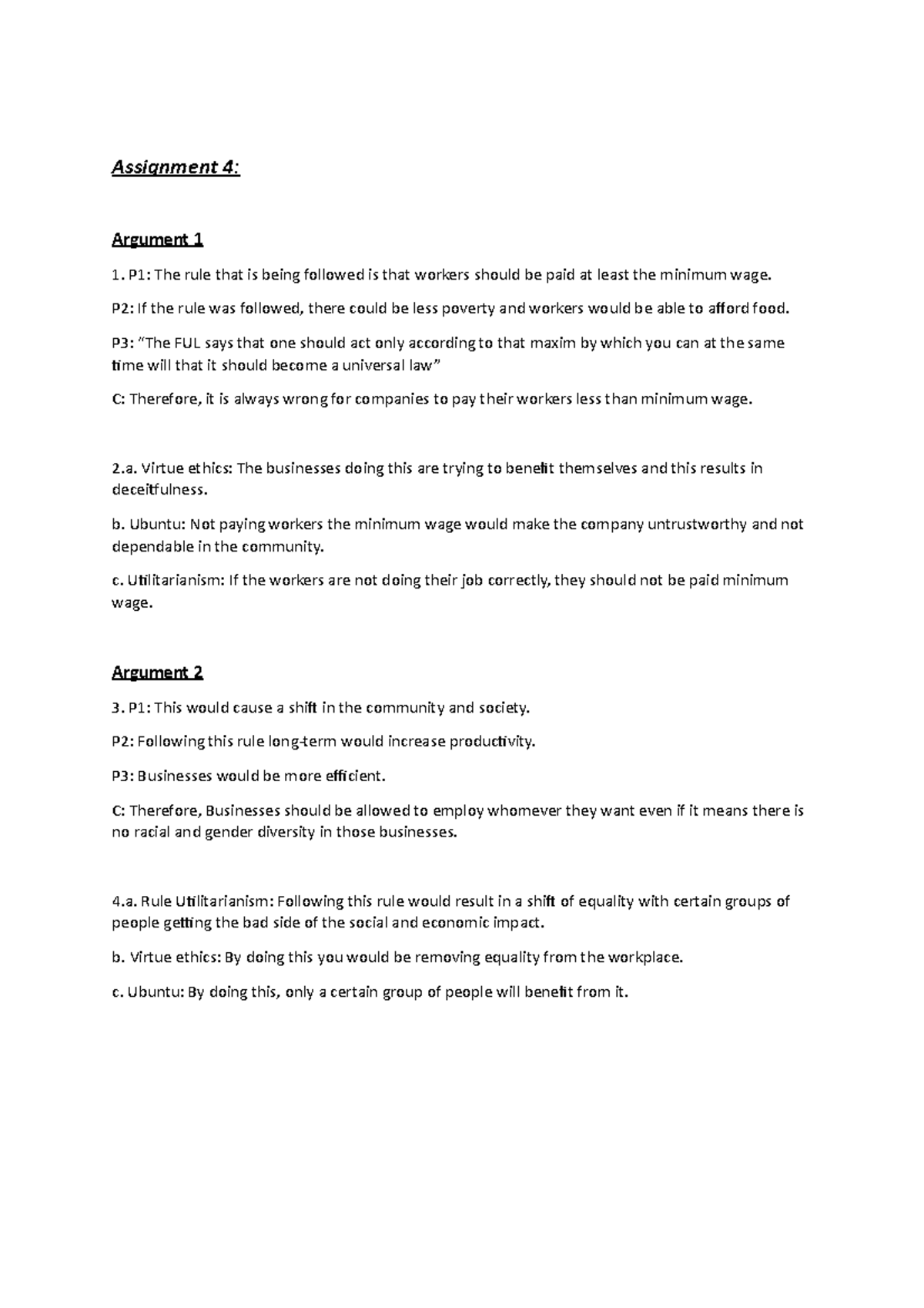 Tutorial assignment 4 - FIL 251 - UP - Studocu