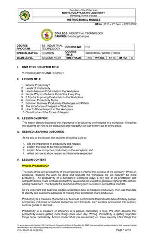 20-1 Module-1 Technical-Writing - NUEVA VIZCAYA STATE UNIVERSITY ...