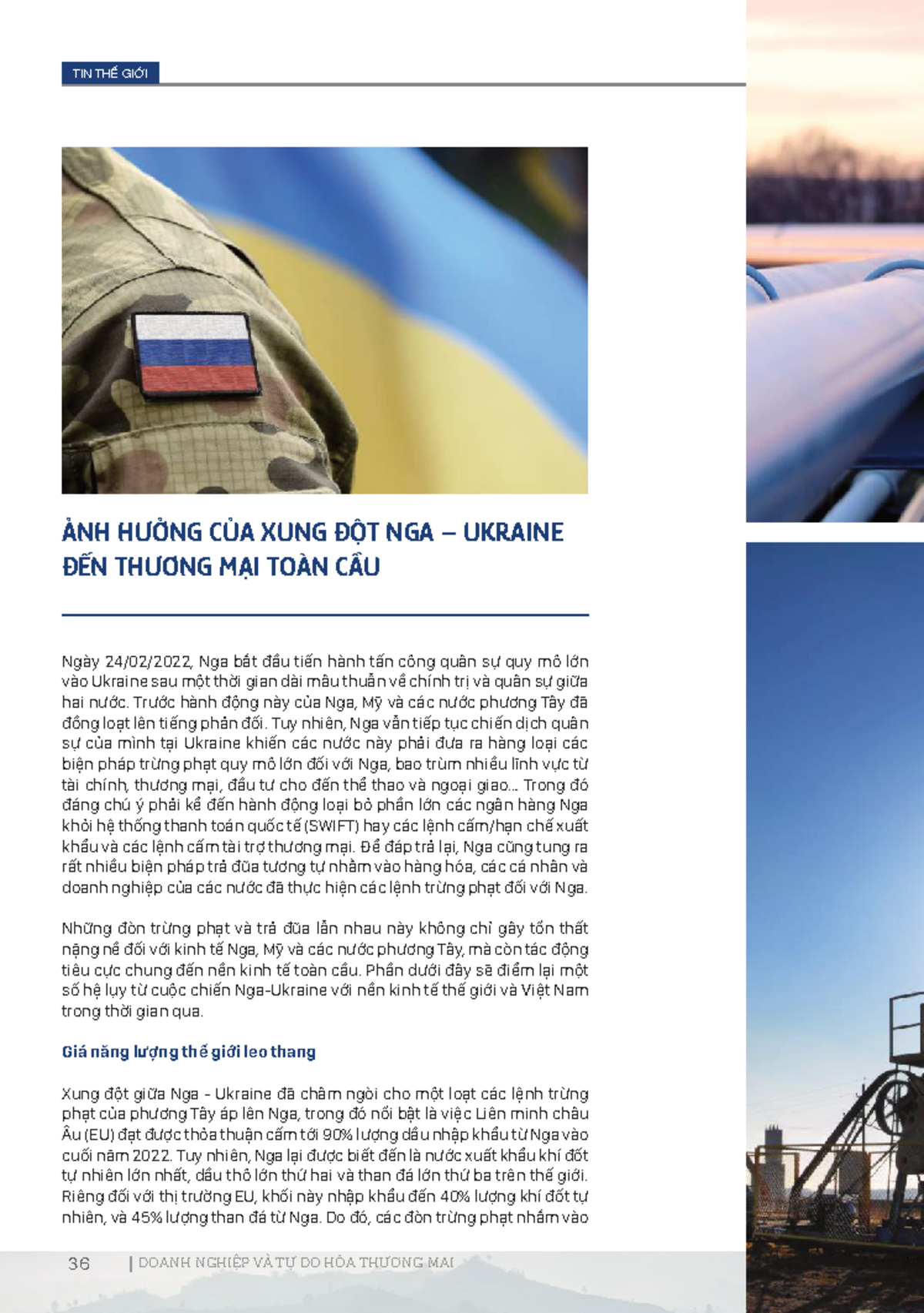10 Anh huong cua xung dot Nga-Ukraine - ẢNH HƯỞNG CỦA XUNG ĐỘT NGA – UKRAINE ĐẾN THƯƠNG MẠI TOÀN ...