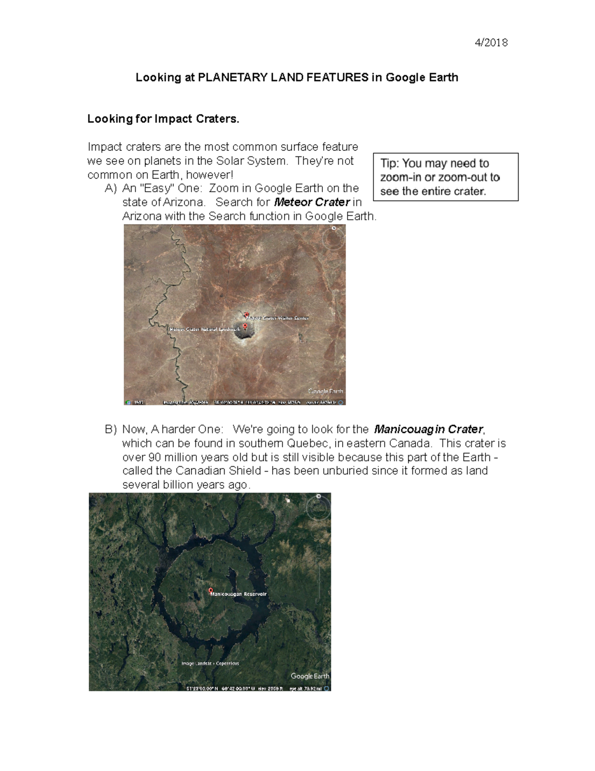 Planetary land features - 4/ Looking at PLANETARY LAND FEATURES in ...