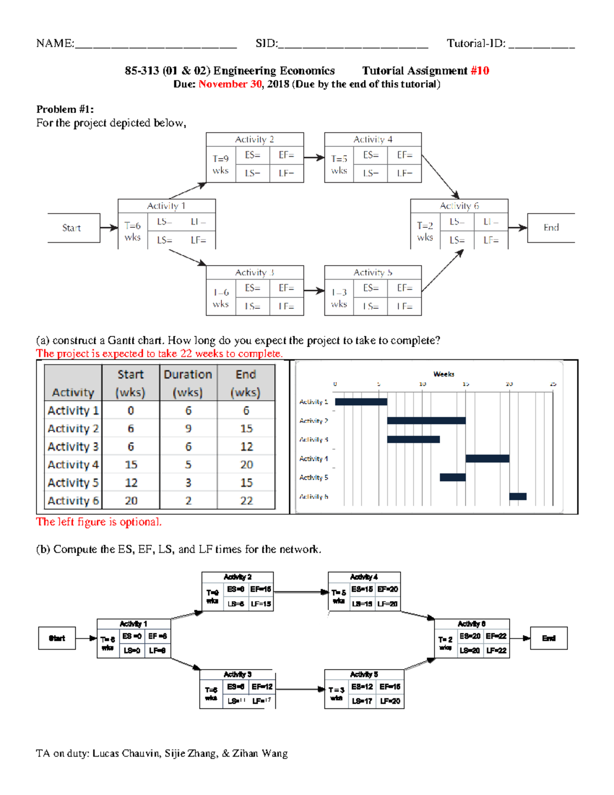 Tutorial 10 Nov30 w solution - NAME:___________________________ SID