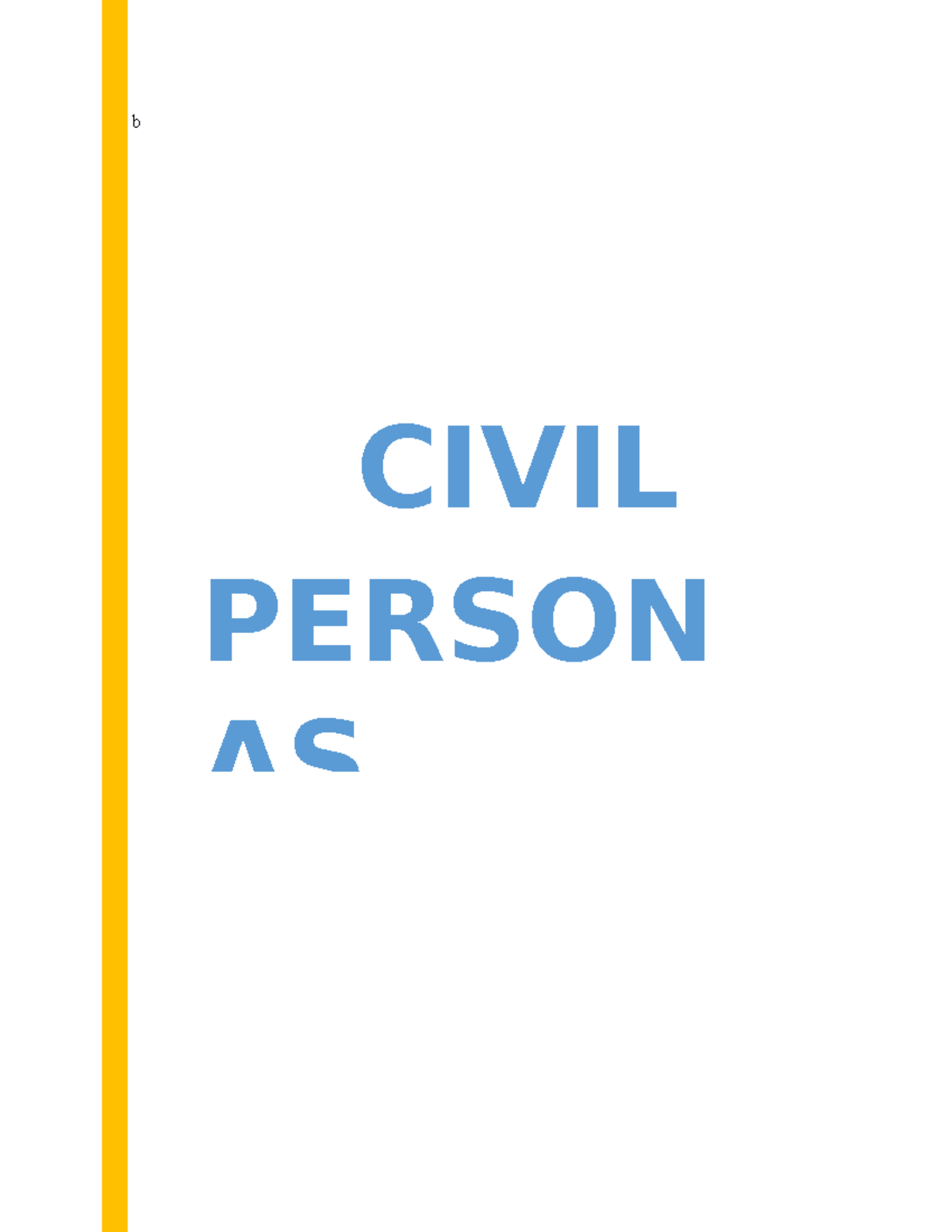 civil personas , Susana Gallon - b CIVIL PERSON AS ¿Qué es una persona ...