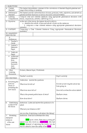 Finding the volume of a Cylinder - I. OBJECTIVES A. Content Standard ...