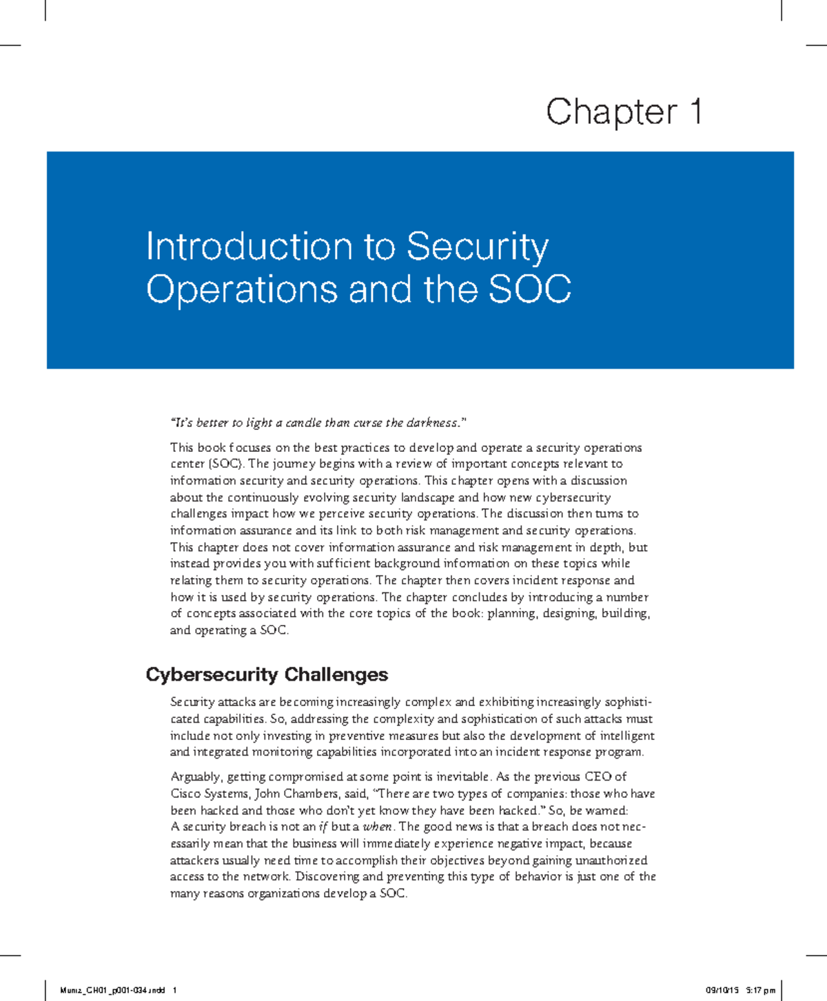 Security Operations Center - E-Book Cyber Security News - “It’s better ...