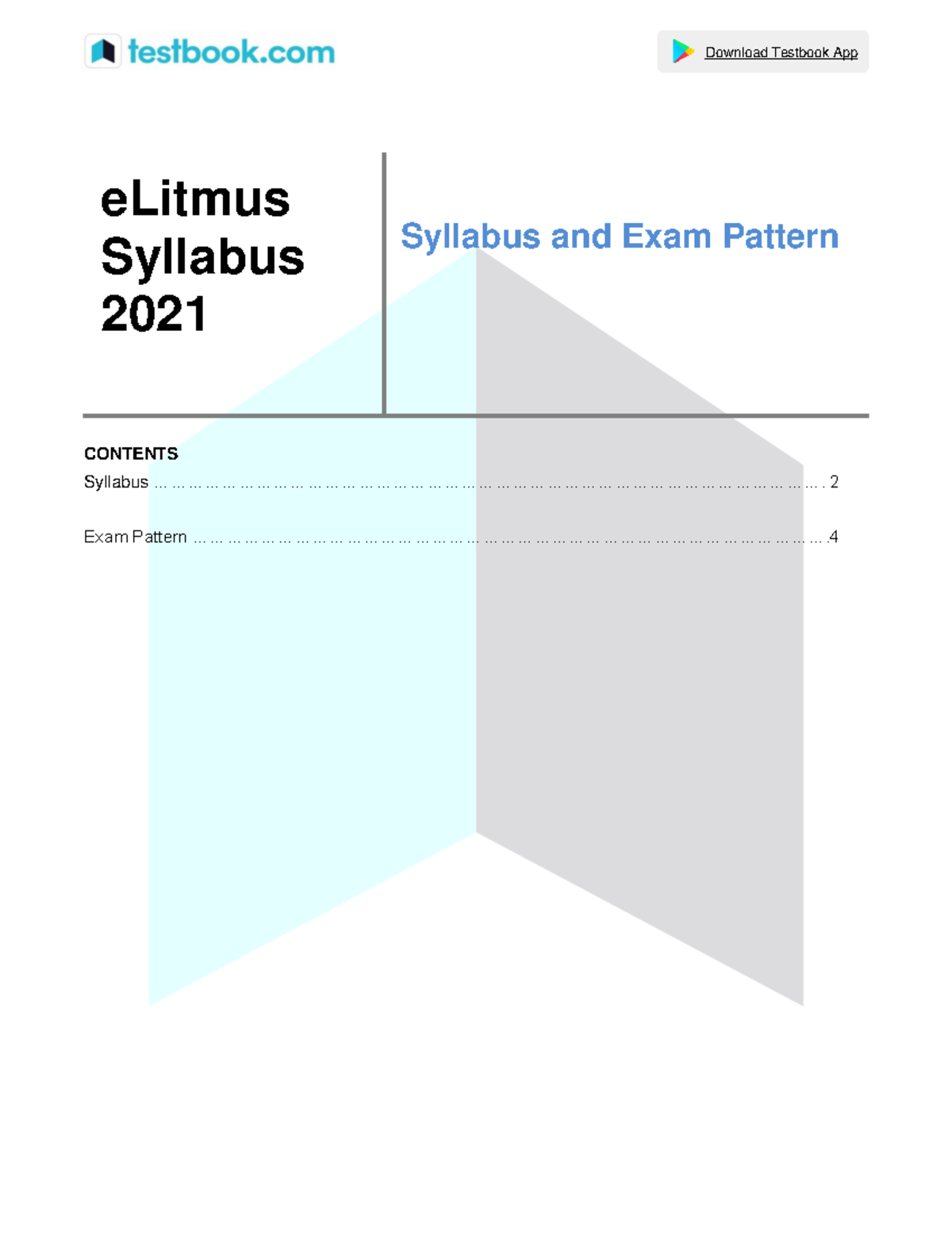 Elitmus-syllabus - sdsffff - CONTENTS Syllabus - Studocu
