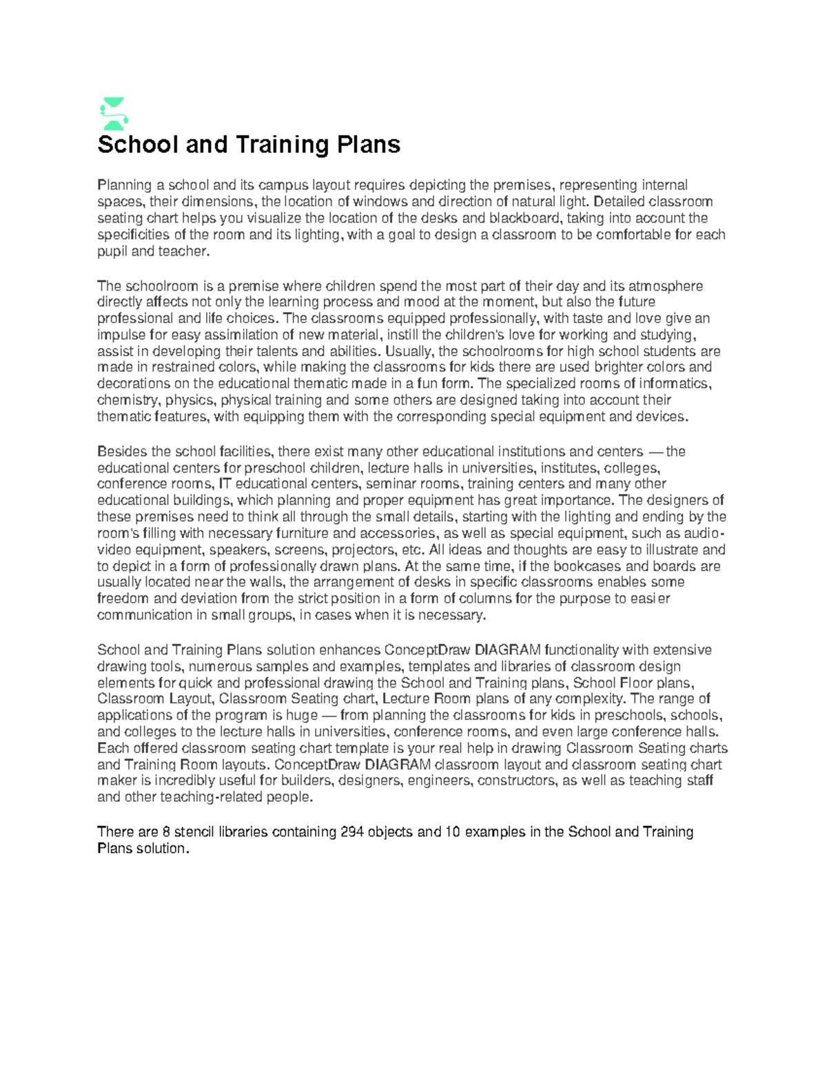 School and Training Plans - School and Training Plans Planning a school ...