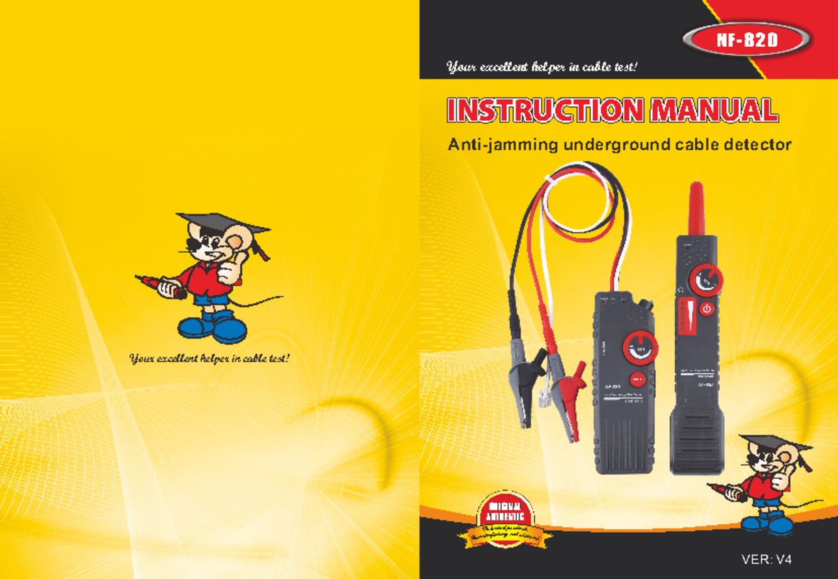 61386 cd108b68 - nil - Anti-jamming underground cable detector VER: V ...