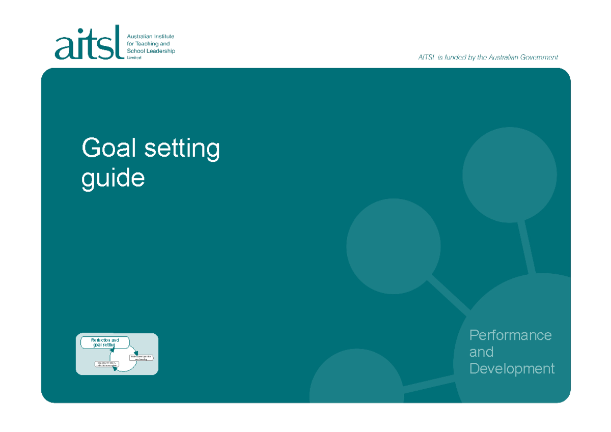 Goal-setting-guide - Goal Setting - Goal setting guide Performance and Development ####### - Studocu