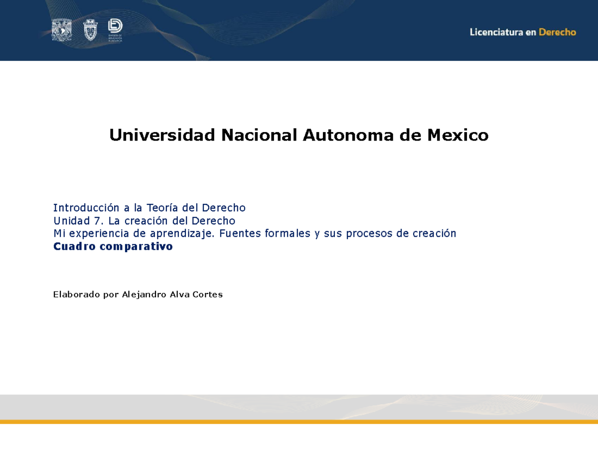 Cuadro u7 a2 alejandro alva - Universidad Nacional Autonoma de Mexico ...