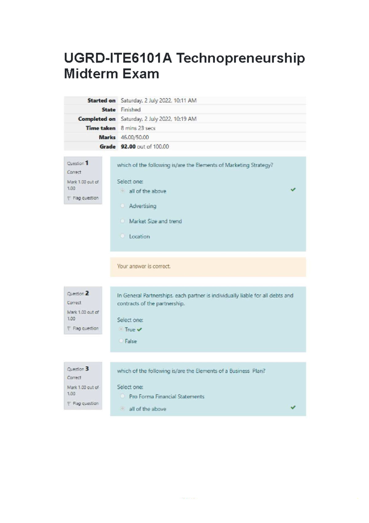 Ugrd-ite6101a-technopreneurship-midterm-exam compress - National ...