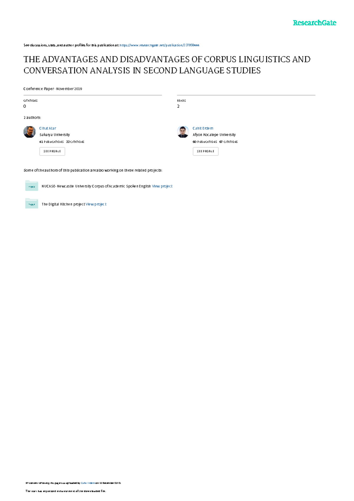 ED613603 - linguistics course - See discussions, stats, and author profiles for this publication ...