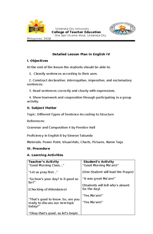 Natural resources with annotation - DETAILED LESSON PLAN School ...
