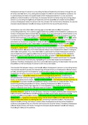 HSC Common Module Essay - The Crucible - COMMON MODULE The vast ...