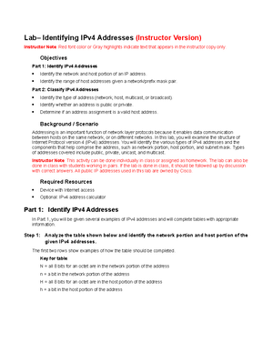 9.1.4.9 Lab - Subnetting Network Topologies - ILM - Lab – Subnetting Network Topologies ...