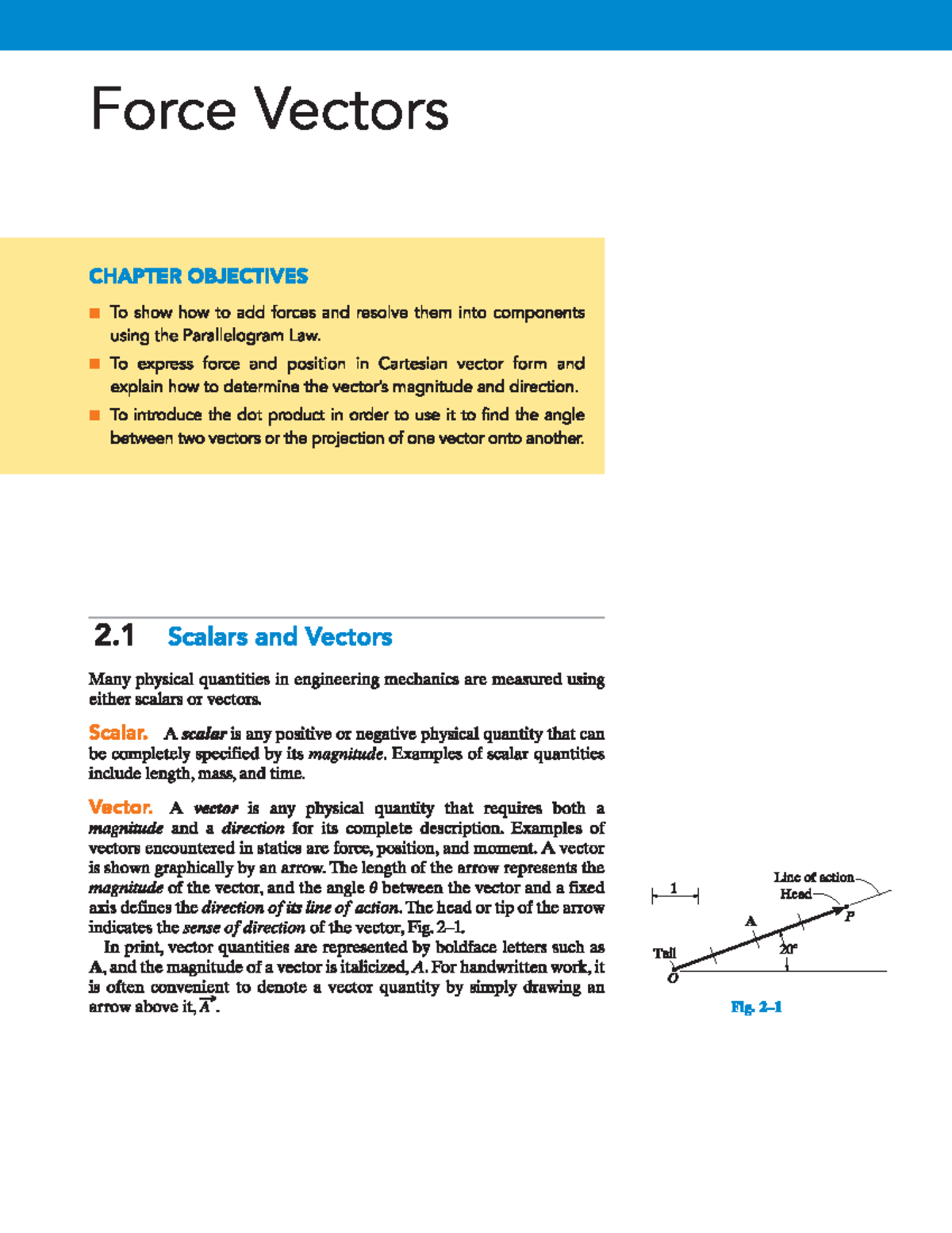 Force Vector - A complete lecture note on fluid mechanics - Fluid ...