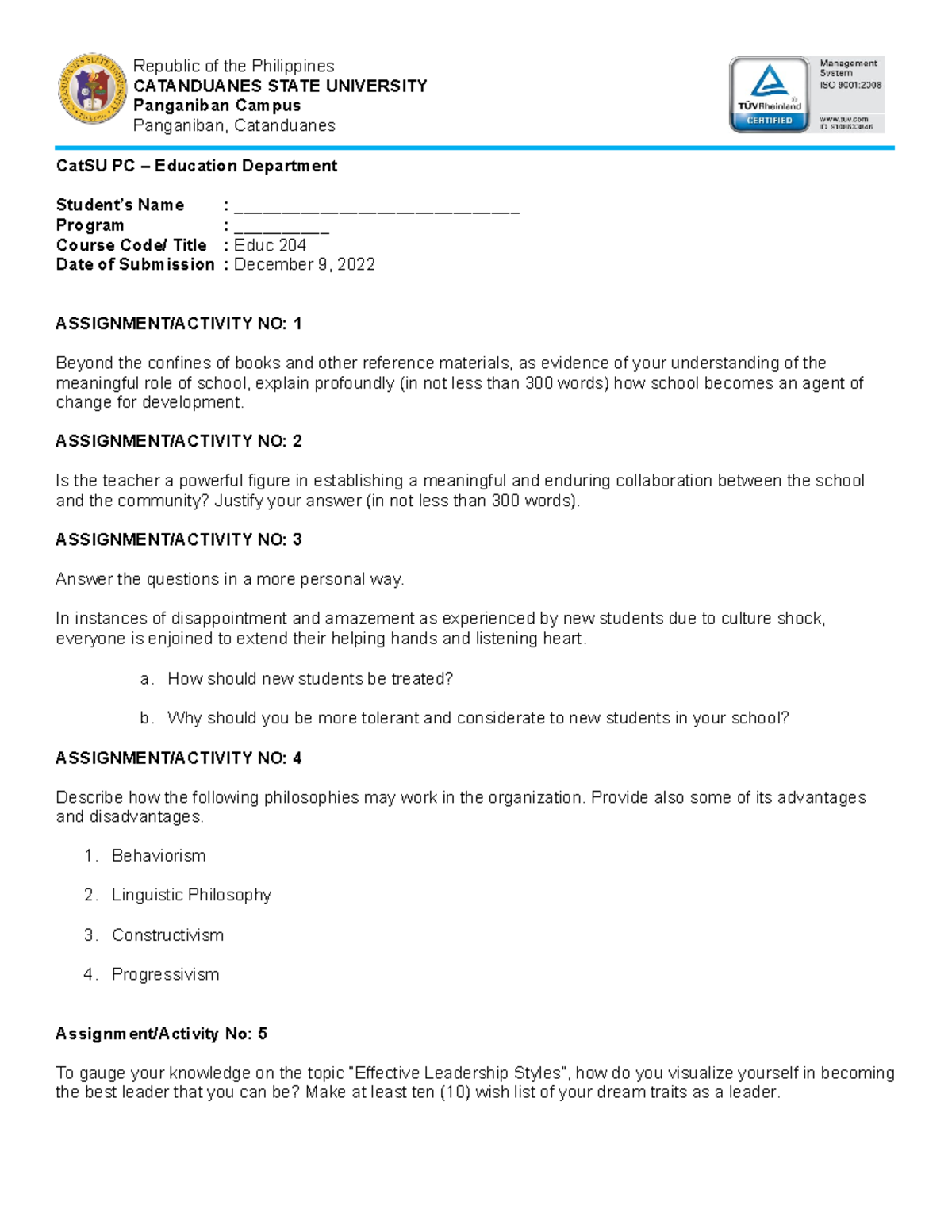 Students- Assignment-EDUC.-204-revised - Republic of the Philippines ...