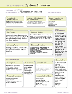 Pneumo:hemothorax - ACTIVE LEARNING TEMPLATES THERAPEUTIC PROCEDURE A ...