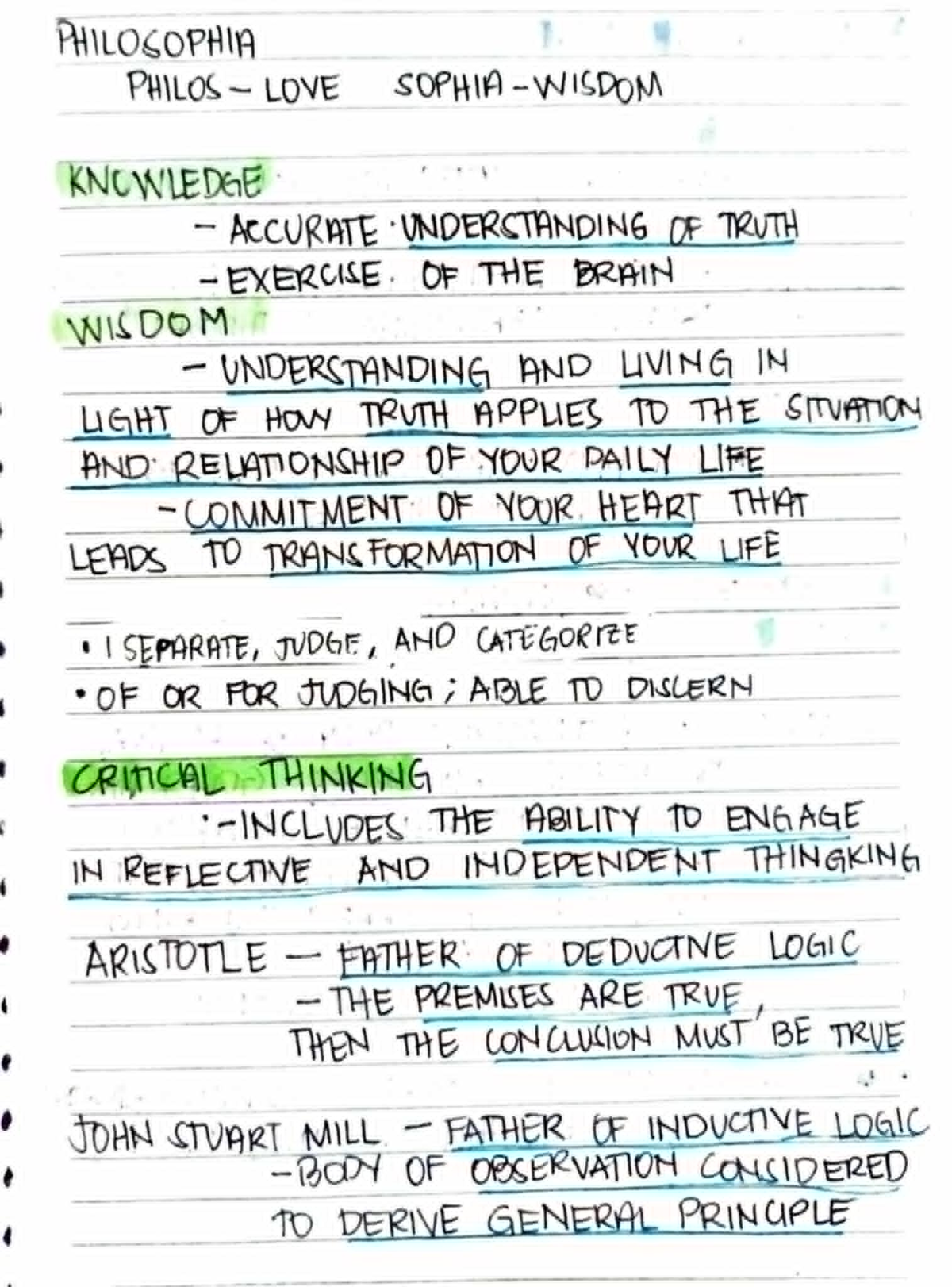 PHILOSOPHY INTRODUCTION - PHILOSOPHIA PHILOS LOVE KNOWLEDGE ACCURATE ...