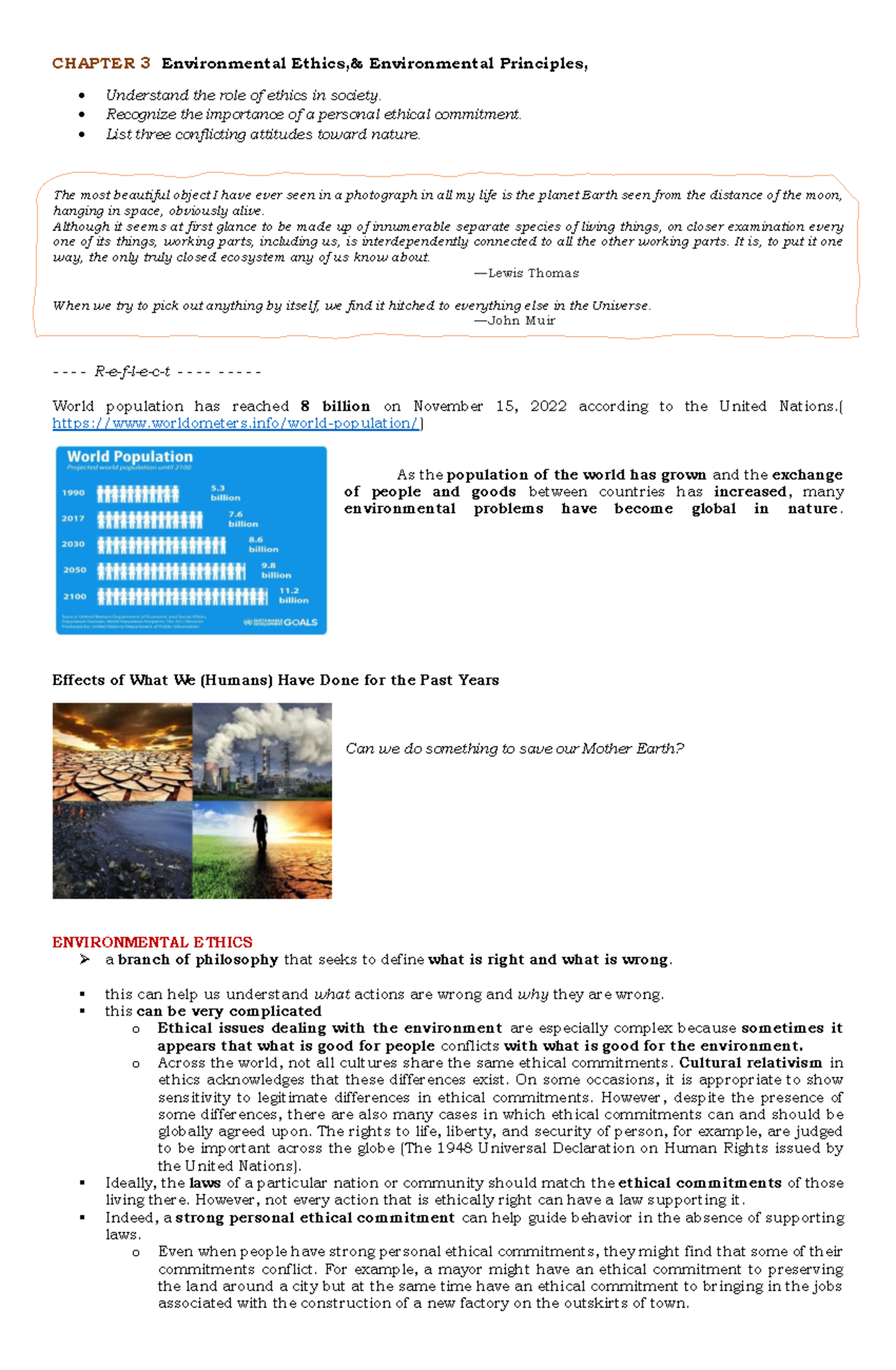 Chapter-3 -Environmental-Ethics-Environmental-Attitudes-Environmental-Principles-GE- Elect-3 ...