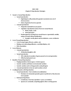 Chapter 17 Notes - BIOL 3540 Chapter 17: Community Structure Clements ...