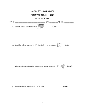 Comp-2 - Comp notes form two - COMPUTER STUDIES NOTES FORM 2 Word ...